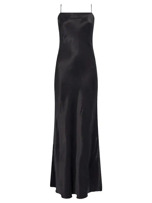 DJERF AVENUE Woven Maxi Dress - Ash