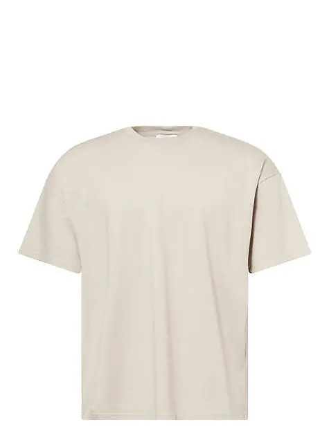 ARNE Essential Relaxed-fit Cotton-jersey T-shirt - Stone
