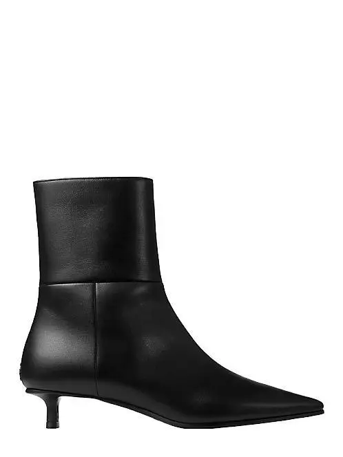 JIMMY CHOO Lory Ab 35 Leather Boots - Black