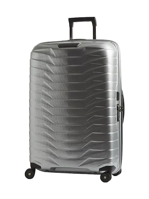SAMSONITE Proxis Spinner Hard Case 4-wheel 77cm Suitcase - Silver