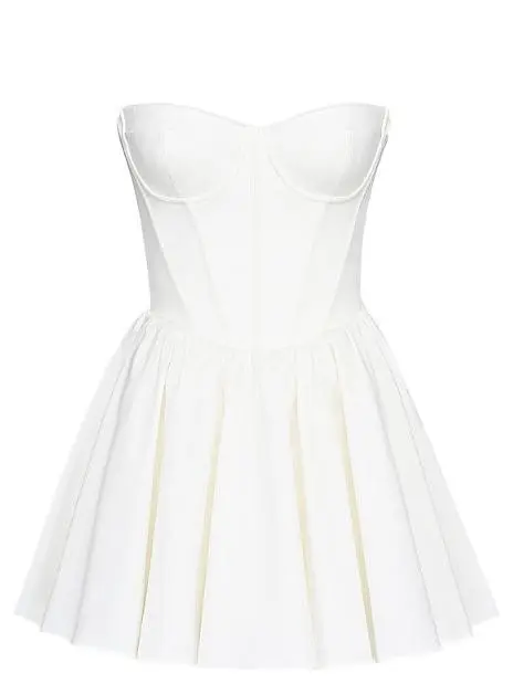 House Of Cb Kristiana Mini Dress - Ivory