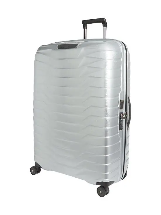 SAMSONITE Spinner Hard Case Expandable Suitcase 81cm - Silver