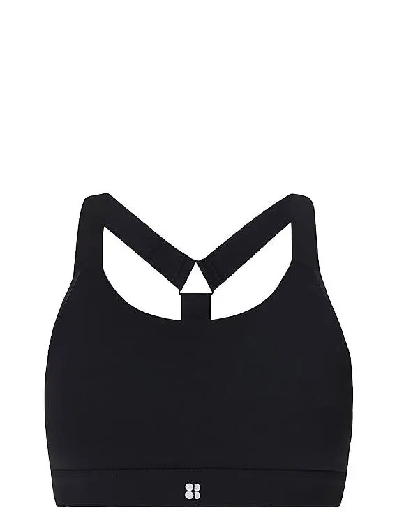 Sweaty Betty Power Medium Support Seam-free Sports Bra - Black