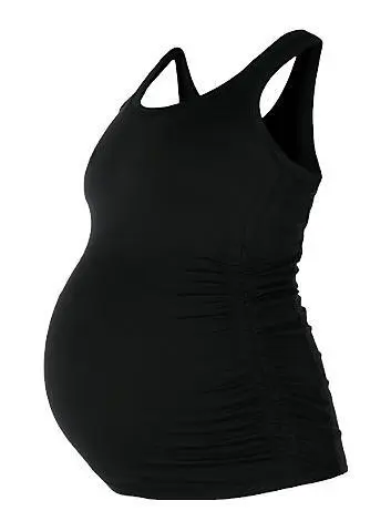 Sweaty Betty All Day Maternity Scoop-neck Vest - Black