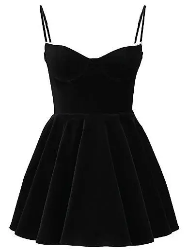 House Of Cb Minimoiselle Tulle Satin Mini Dress - Black