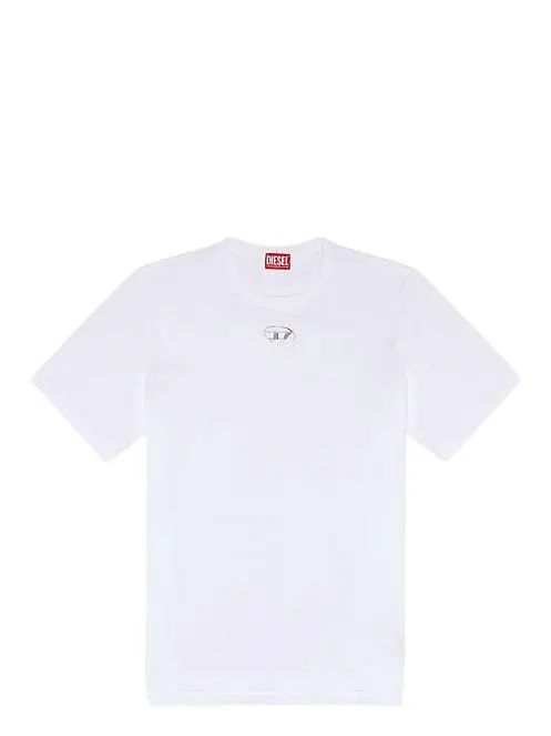 DIESEL® T Adjust Logo-embroidered Short-sleeve Cotton T-shirt - 100