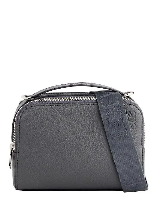 Loewe Leather Camera Cross-body Bag - Anthracite