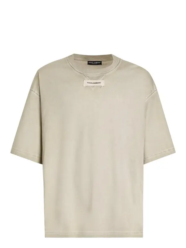 Dolce & Gabbana Cotton T-shirt - Beige