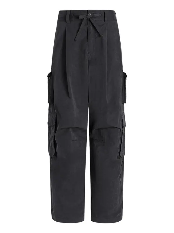 Dolce & Gabbana Washed Fabric Trousers - Grey