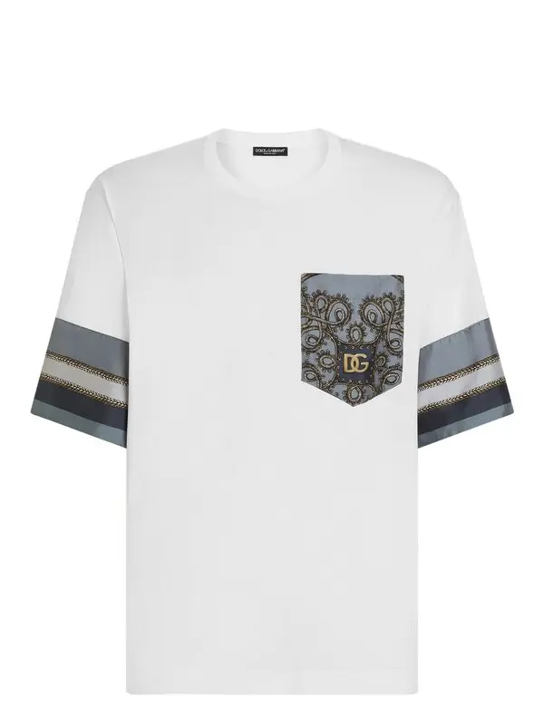 Dolce & Gabbana Jersey T-shirt With Print - White