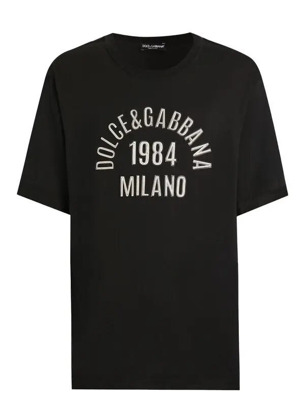 Dolce & Gabbana Cotton T-shirt - Black