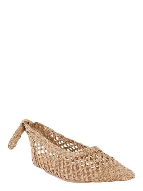 Seychelles Birdie Woven Flat - Gold