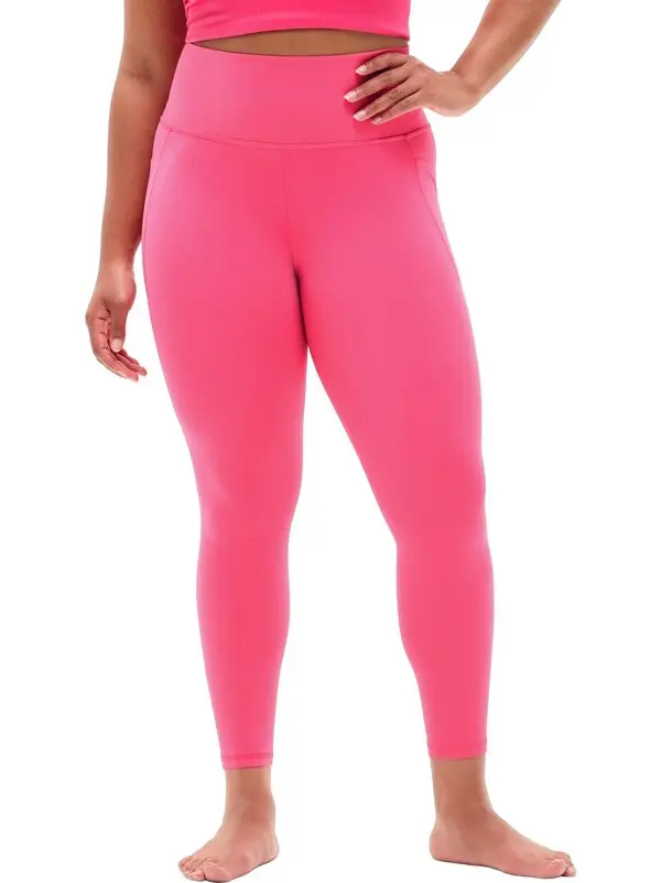 Athleta Salutation Stash High Rise Legging - Cerise