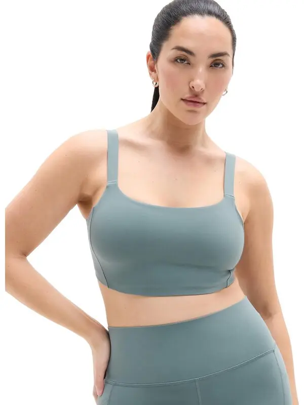 Athleta Reform Adjustable Sports Bra D-dd - Botanical