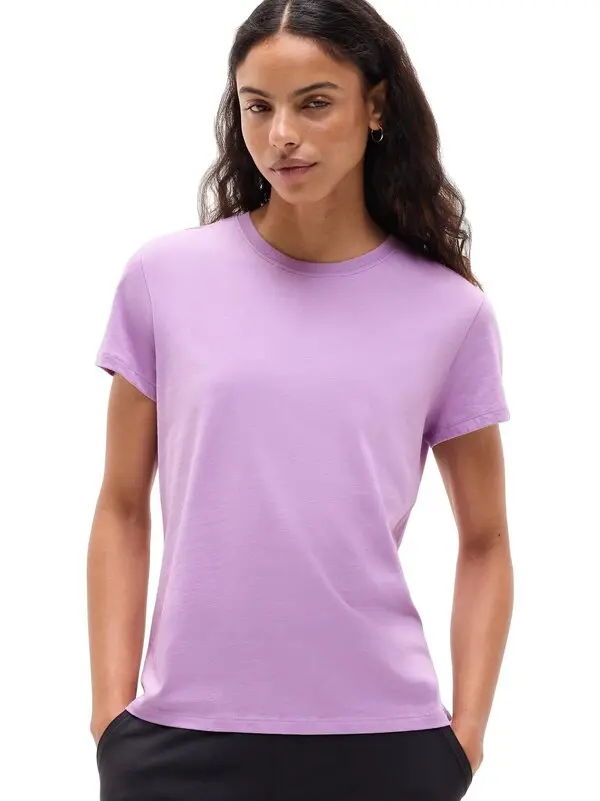 Athleta Classic Cotton Tee - Wildflower