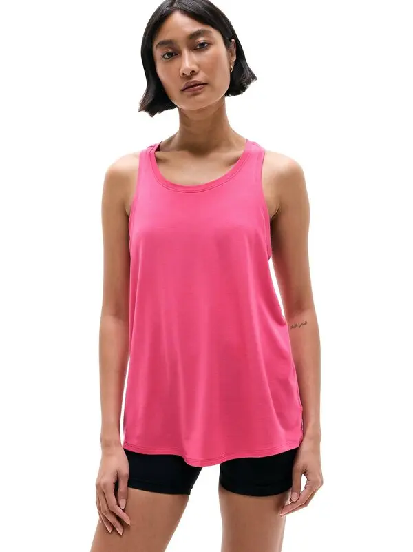 Athleta Relaxed Tank - Cerise