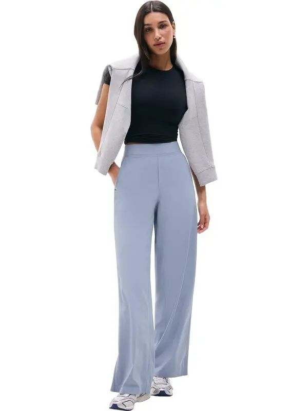Athleta Brooklyn Mid-rise Wide Leg Pant - Storm