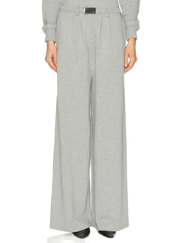 ROWEN ROSE Wide Leg Pant - Grey
