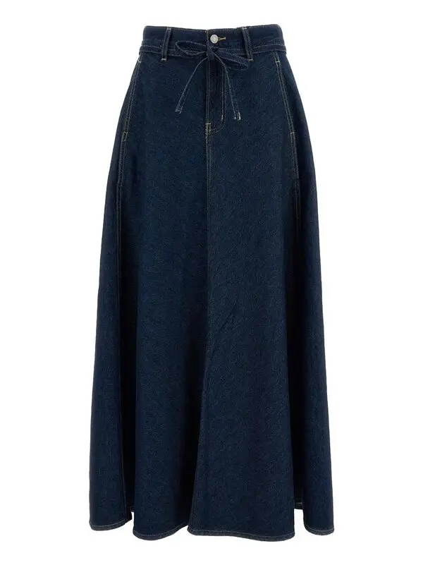 LEVI'S Long Denim Skirt - Blue