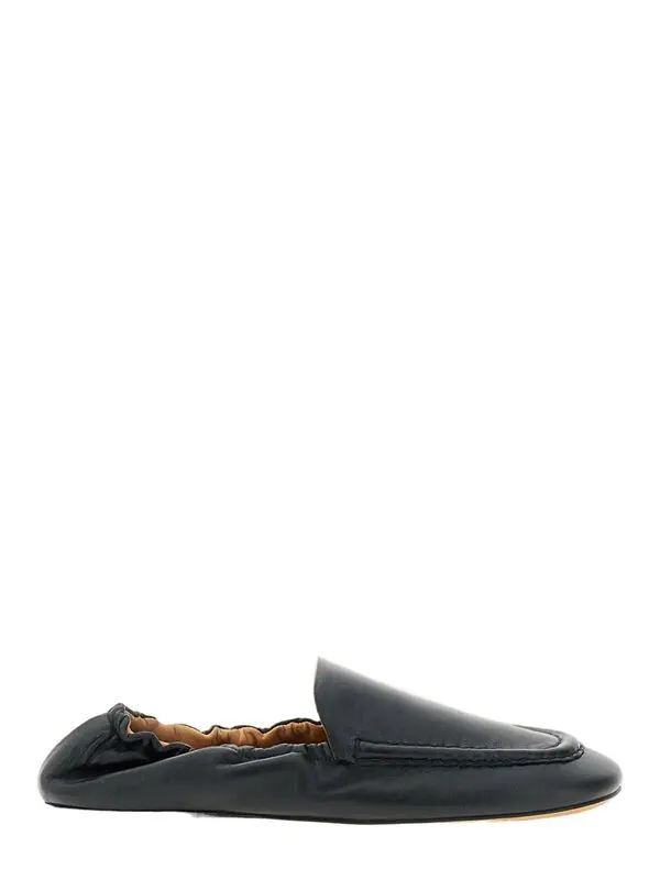ODISSI Juno Leather Loafers - Black