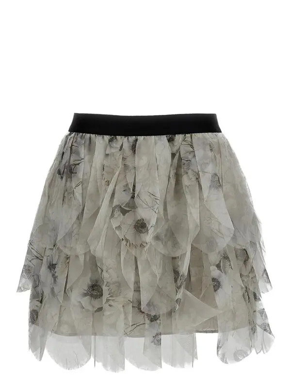 Max Mara Talc Mini Skirt - Grey