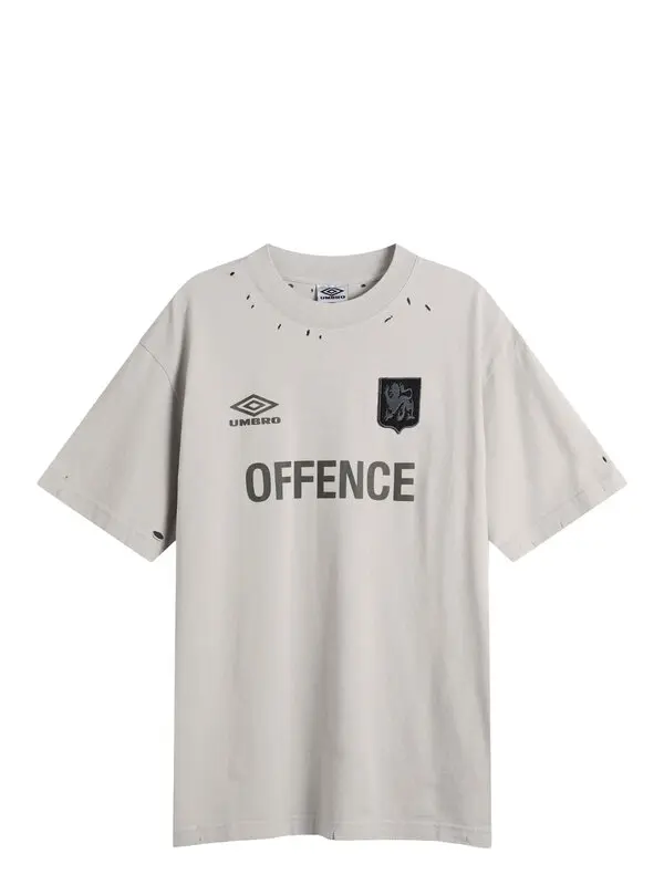 UMBRO BY SLAM JAM Offence Defence T-shirt - Light Grey