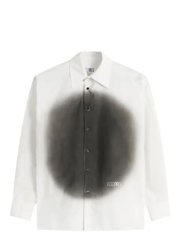 MAISON MARGIELA Sprat Print Shirt - Off White