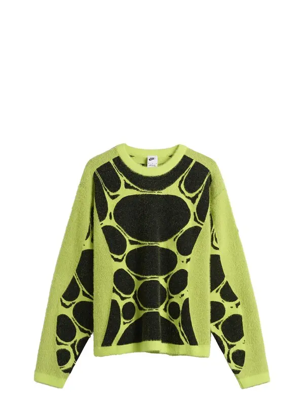 Nike Project F.r.o.g. Jelly Cage Sweatshirt - Black/cream/volt Ice