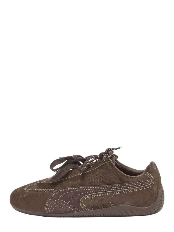 PUMA Speedcat Pony Sneaker - Chocolate Brown/warm White