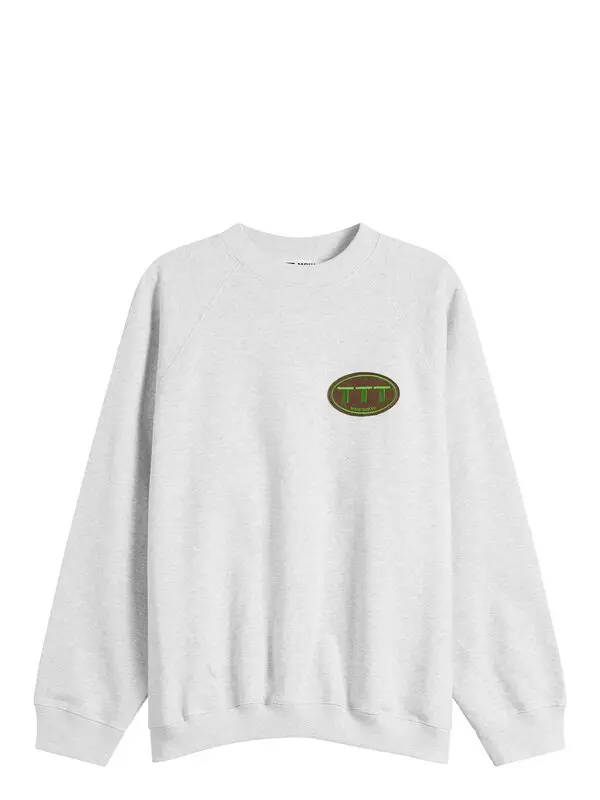 TTT MSW Crew Neck Raglan Sweatshirt - Ash