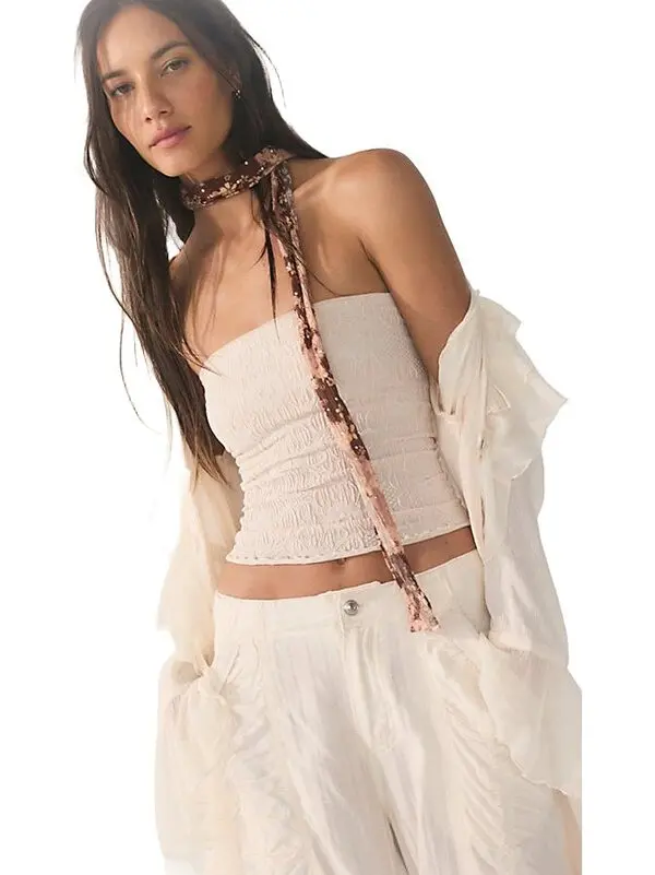 Free People Favorite Find Tube Top - Sand Dollar