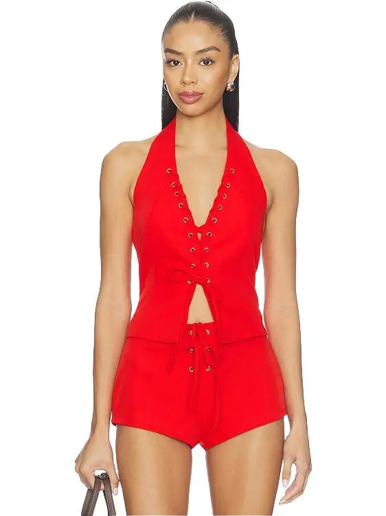 BY.DYLN Mila Top - Red
