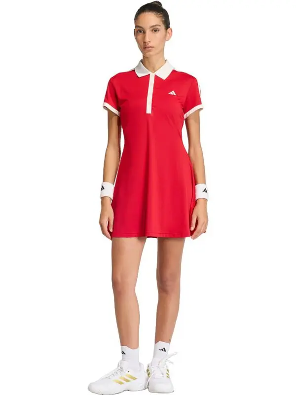 Adidas Tennis Classics Dress - Power Red