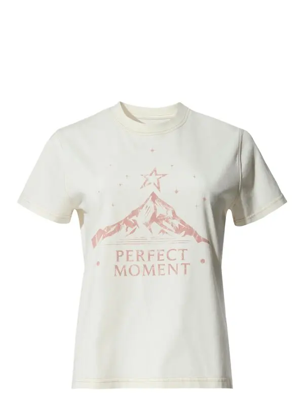 Perfect Moment Vintage Logo Cotton Tee - White