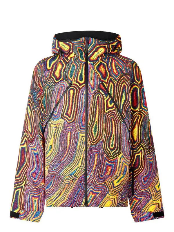 Aztech Mountain Matthew Day Jackson Hayden Printed Ski Jacket - Purple
