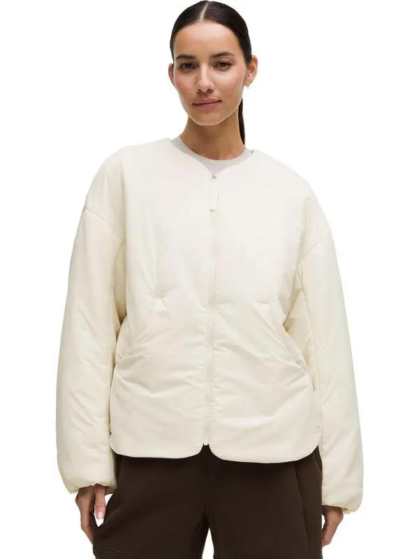 Lululemon Thermozen Insulated Jacket - Light Ivory