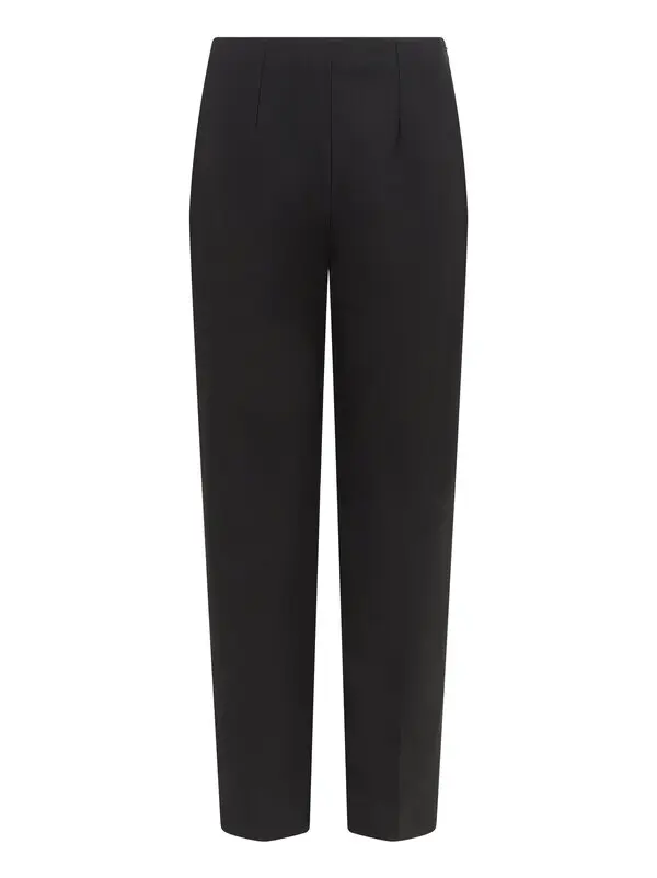 EMILIA WICKSTEAD Marcel Trousers In Summer Wool - Black