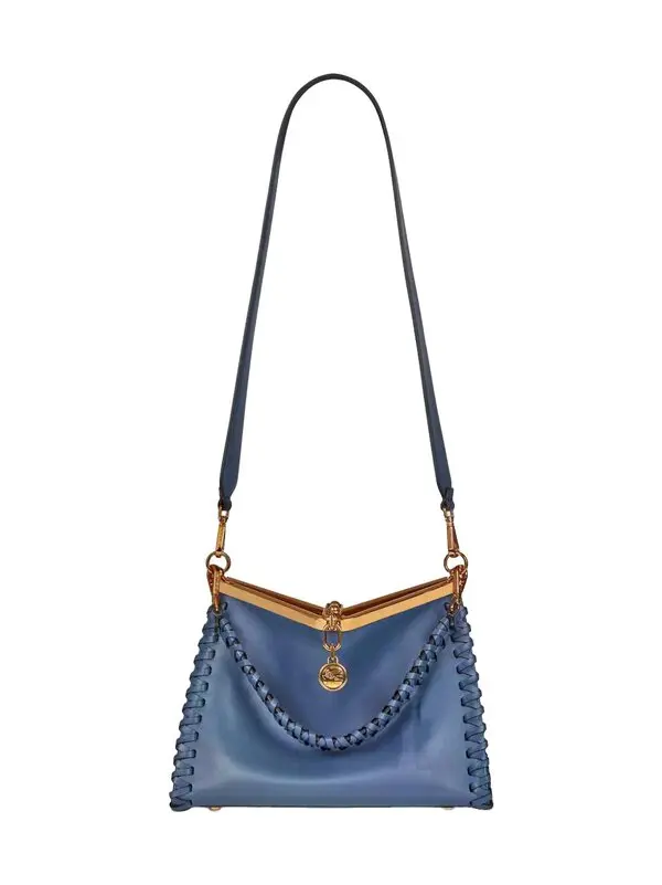 Etro Vela Medium Shoulder Bag - Blue
