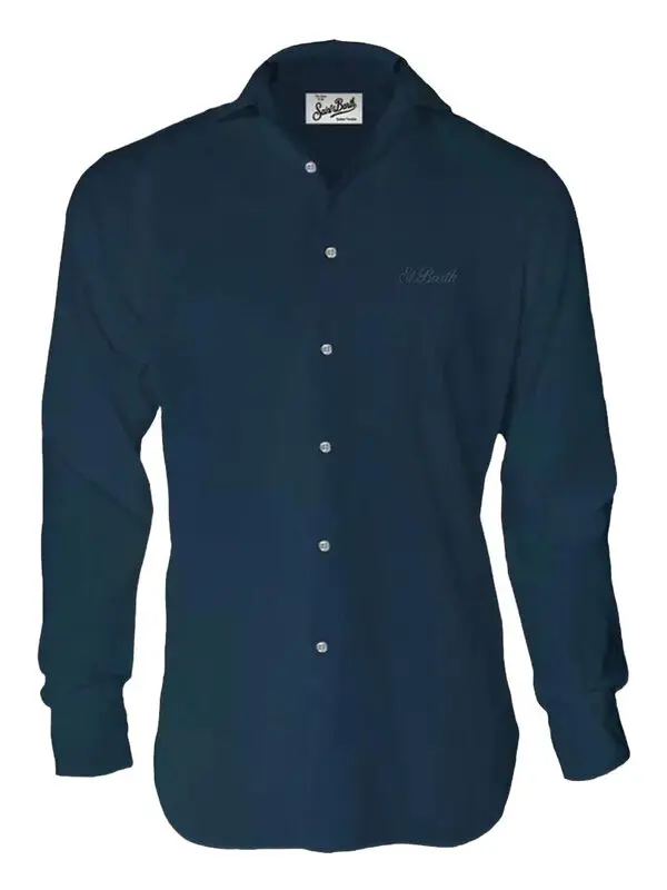 MC2 SAINT BARTH Button Down Shirt - Blue