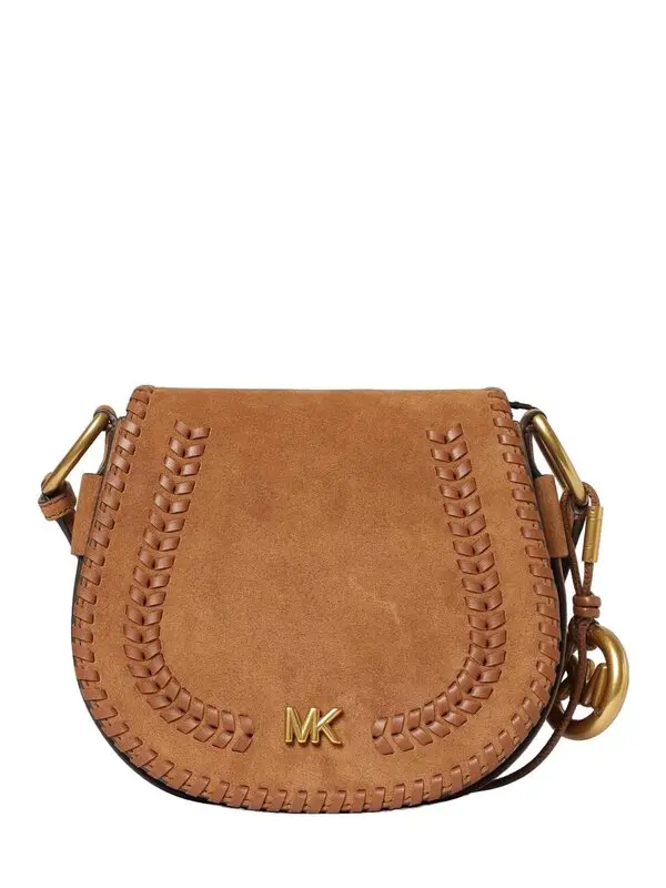 Michael Kors Suede Crossbody Bag - Brown