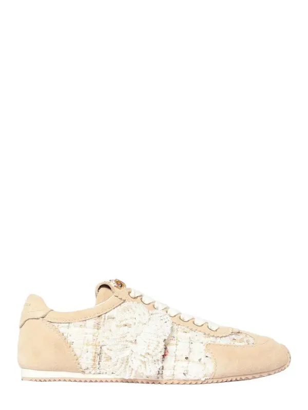 Kurt Geiger Lace Up Sneakers - Beige