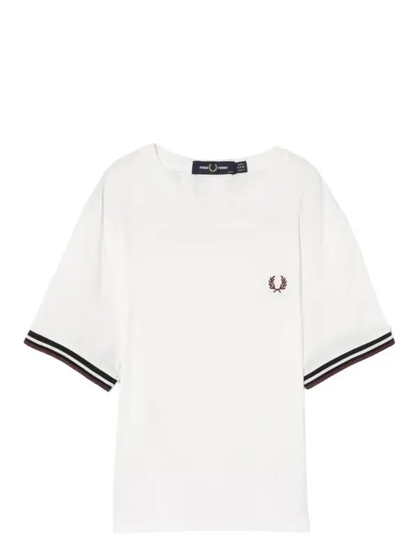 Fred Perry Crew Neck T-shirt - White