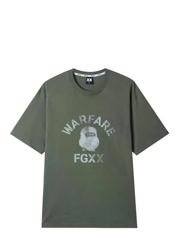 FINGERCROXX Graphic Print T-shirt - Green