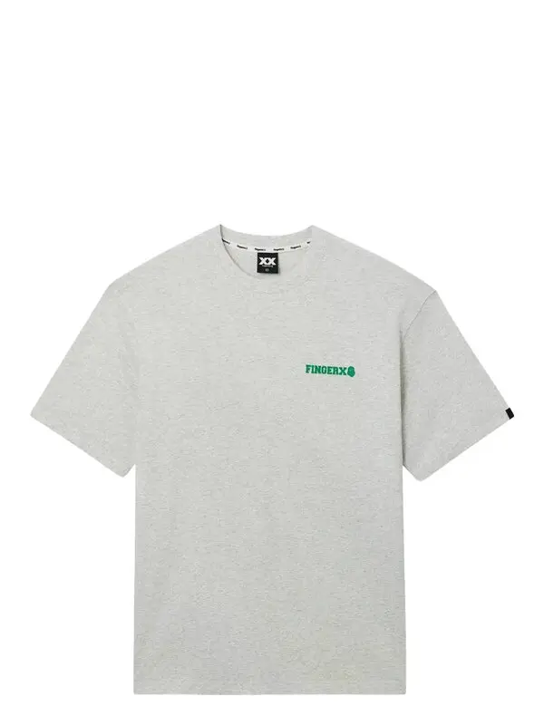 FINGERCROXX Logo T-shirt - Grey