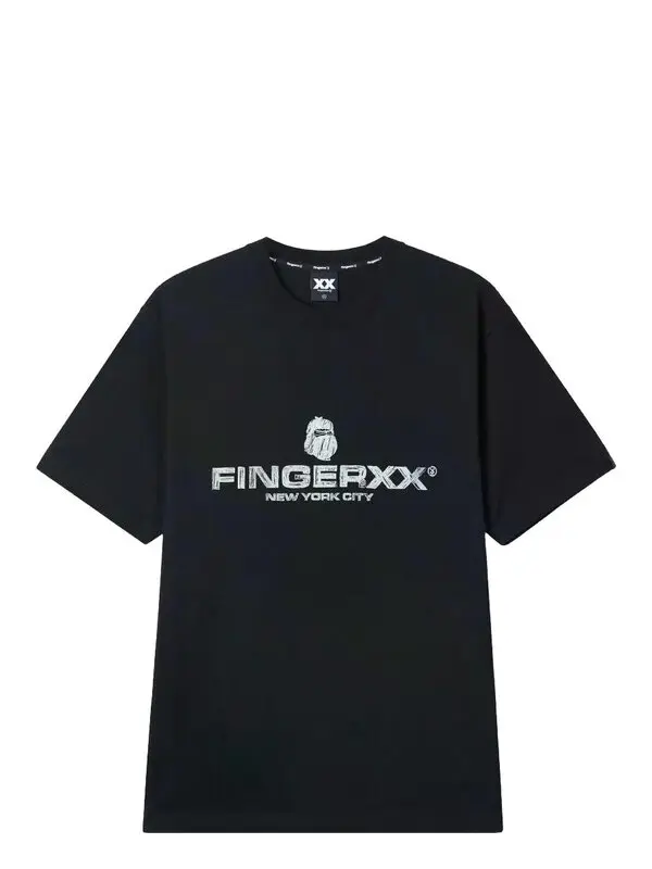 FINGERCROXX Logo T-shirt - Black