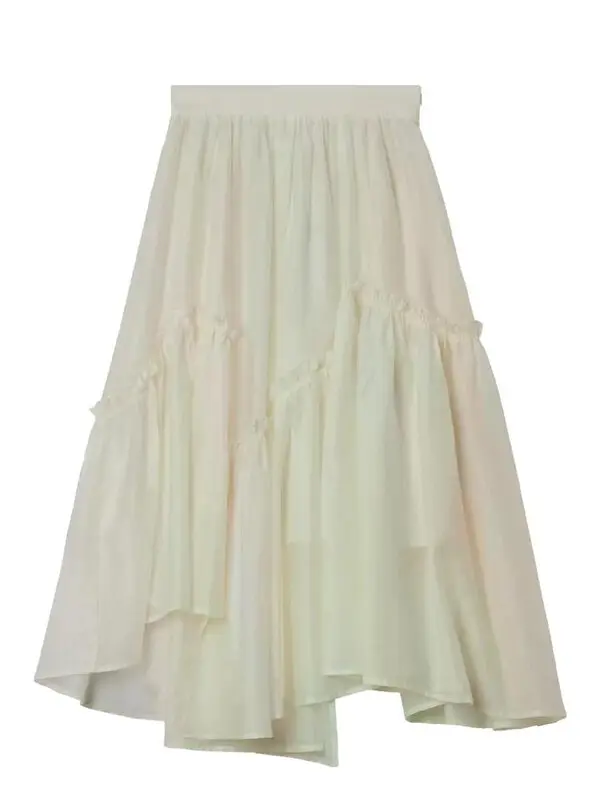 B+AB Ruffled Skirt - Neutrals