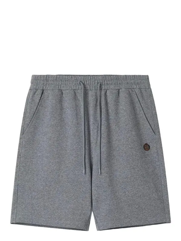 FINGERCROXX Logo Drawstring Shorts - Grey