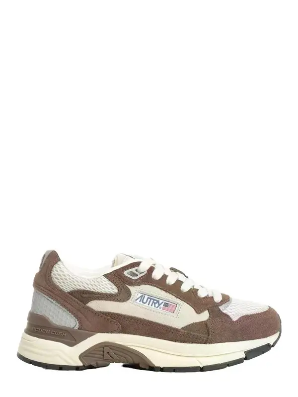 AUTRY Hyperway Mesh-panels Sneakers - Brown