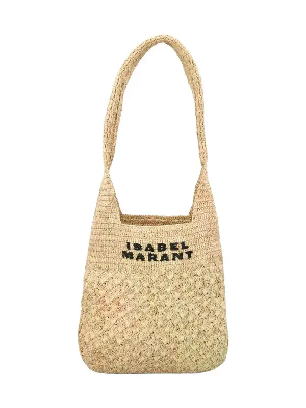 Isabel Marant Logo-print Tote Bag - Neutrals