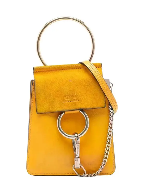 Chloé Mini Faye Bracelet Bag - Yellow